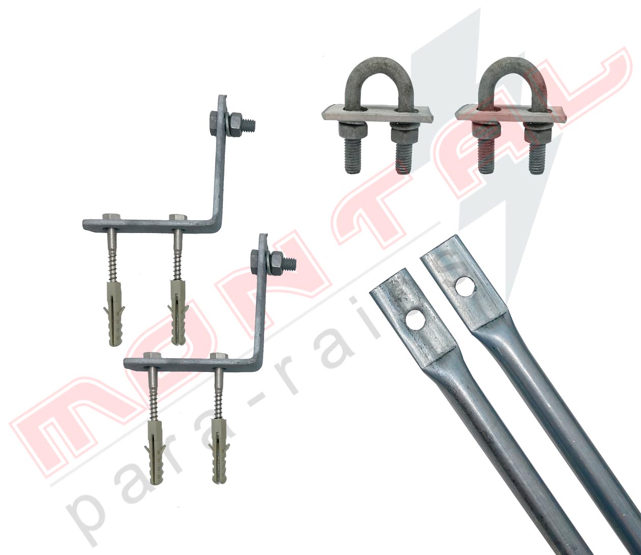 HASTES CAPTORAS DE AÇO GF COM ESTAIAMENTO - Montal Para Raios